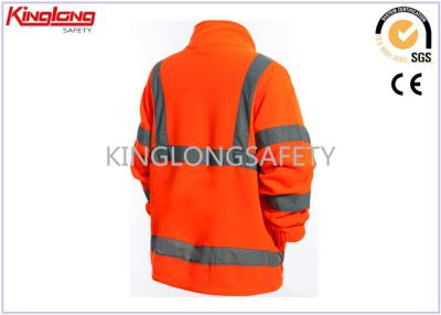 China Workwear alto da visibilidade da segurança relativa à promoção/olá! revestimento do vis com zíper de bronze à venda