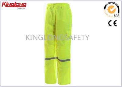 Cina L'alto abbigliamento riflettente giallo della sicurezza/lavoro industriale degli abiti da lavoro della tuta ansima in vendita