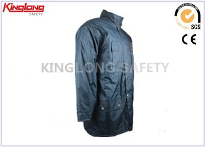 Китай Одежда техники безопасности на производстве курток работы зимы PVC Microfiber Windproof с клобуком продается