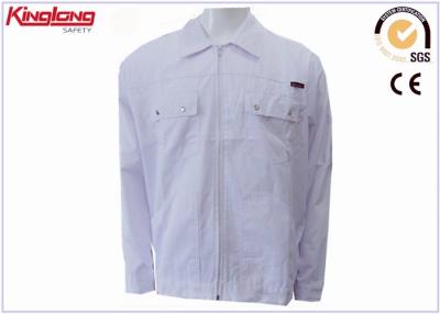 Cina Il cotone caldo bianco 20% del poliestere del rivestimento 80% del lavoro dell'usura degli uomini di colore facile pulisce in vendita