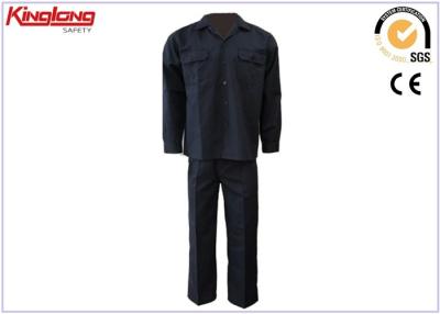Cina Pantaloni e uniforme neri 100% del lavoro del poliestere dell'uniforme della camicia con Multipocket in vendita