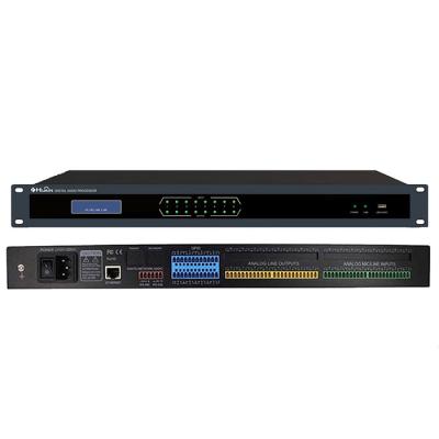 China HUAIN Professional DSP Processor Dante 8*8 Digital audio matrix controller for meeting system for sale