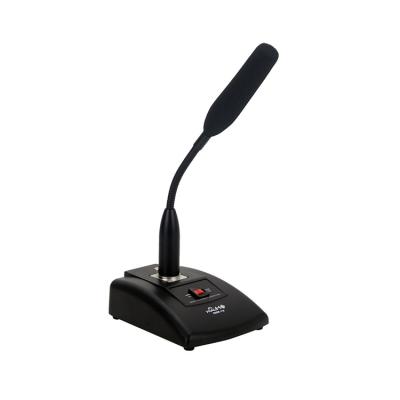 China HUAIN Table Top Mounted Conference Mic Push to Talk Commercial Gooseneck Speech Microphone for sale