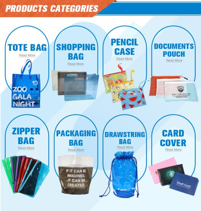 Mini sac de empaquetage cosmétique portatif clair givré adapté aux besoins du client de tirette de glisseur de PVC