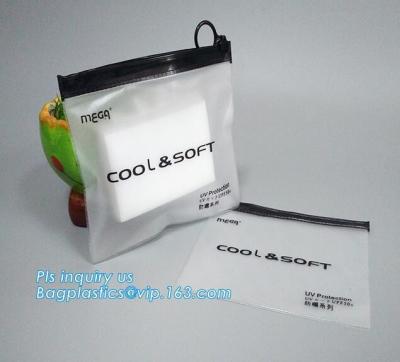 Chine La tirette zip-lock de PVC de glisseur inférieur transparent de gousset met en sac avec tenir la boucle, sac biodégradable de tirette de glisseur, fermeture éclair de glisseur à vendre