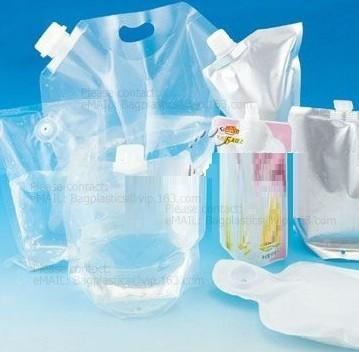 Chine Sac d'eau pliable flexible jailli avec le carabiner pour le fonctionnement, l'impression flexible et le lami à vendre