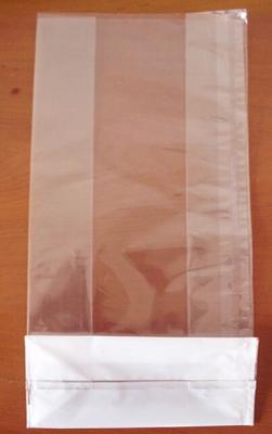 China biologisch afbreekbare douane die de zelfklevende opppp bopp pe vierkante plastic zakken van de bodem duidelijke verpakking, cellopolypropyleen drukken Te koop