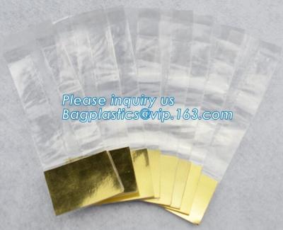 Китай Прозрачные сумки дна квадратного блока bopp/opp с бортовым gusset, сумкой квадрата блока Bopp нижней, сумками ясного квадрата нижними, могут продается