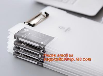 China PP Material Document Pocket File Folder, A4 pp file folder, clear clip file folder zu verkaufen