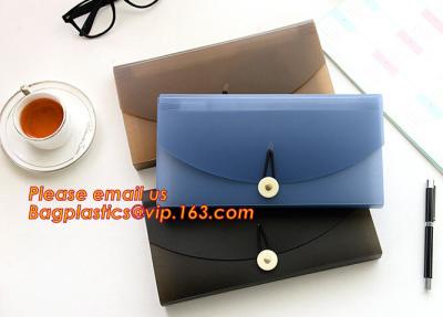 China neuer populärer dateiordnerpolyorganisator des a4-/lettergrößenplastik pp. dehnbarer Tischplatten zu verkaufen