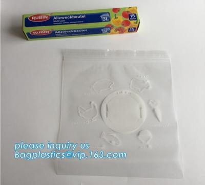 中国 パッキングの明確なziploc袋LDPEの透明な習慣はジッパー袋のプラスチック ジップ ロック式袋、透明な習慣によってを印刷されたジッパー印刷しました 販売のため