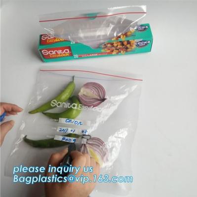 中国 パッキングの明確なziploc袋LDPEの透明な習慣はジッパー袋のプラスチック ジップ ロック式袋、透明な習慣によってを印刷されたジッパー印刷しました 販売のため