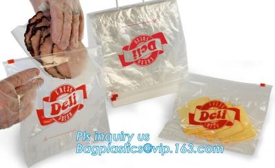 Cina la borsa del cursore della sella del carico superiore del LDPE del commestibile, ghiottoneria della sella insacca con il cursore inferiore per alimento d'imballaggio, la chiusura lampo biodegradabile s in vendita
