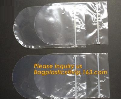 China Rundbodenpolypropylenzipverschlusstasche, CD-Tasche, runde wiederverschließbare Tasche, runde wiederverwendbare Zipverschlusstasche, runder Griffdichtungssatz zu verkaufen