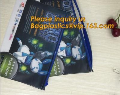 China El bolso de los efectos de escritorio de Mesh Pouches Document File Bag, carpetas, fichero de encargo del PVC de Logo Clear Waterproof documenta los Wi del bolso de la bolsa en venta