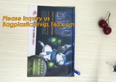 China El bolso de los efectos de escritorio de Mesh Pouches Document File Bag, carpetas, fichero de encargo del PVC de Logo Clear Waterproof documenta los Wi del bolso de la bolsa en venta