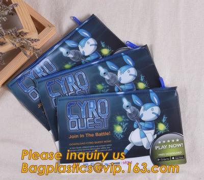 China El bolso de los efectos de escritorio de Mesh Pouches Document File Bag, carpetas, fichero de encargo del PVC de Logo Clear Waterproof documenta los Wi del bolso de la bolsa en venta