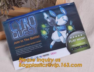 China El bolso de los efectos de escritorio de Mesh Pouches Document File Bag, carpetas, fichero de encargo del PVC de Logo Clear Waterproof documenta los Wi del bolso de la bolsa en venta