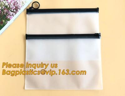 중국 투명 플라스틱 PVC 지프 잠금 장치 문서 봉지 A4 PP 파일 봉지 여행 창시자, 지퍼로 지갑 명백한 문서 봉지를 기록합니다 판매용