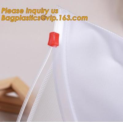 중국 투명 플라스틱 PVC 지프 잠금 장치 문서 봉지 A4 PP 파일 봉지 여행 창시자, 지퍼로 지갑 명백한 문서 봉지를 기록합니다 판매용