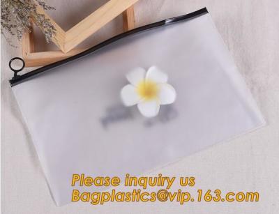 중국 투명 플라스틱 PVC 지프 잠금 장치 문서 봉지 A4 PP 파일 봉지 여행 창시자, 지퍼로 지갑 명백한 문서 봉지를 기록합니다 판매용