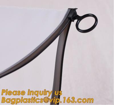 중국 투명 플라스틱 PVC 지프 잠금 장치 문서 봉지 A4 PP 파일 봉지 여행 창시자, 지퍼로 지갑 명백한 문서 봉지를 기록합니다 판매용