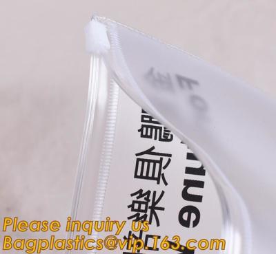 중국 투명 플라스틱 PVC 지프 잠금 장치 문서 봉지 A4 PP 파일 봉지 여행 창시자, 지퍼로 지갑 명백한 문서 봉지를 기록합니다 판매용