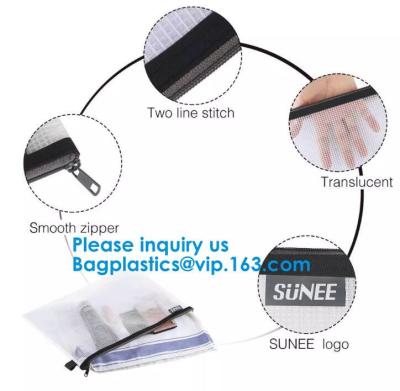 中国 袋/ファイル袋/文書袋、PPポリ塩化ビニール環境に優しいzipperA3 A4 A5のプラスチック明確なファイル袋水証拠/塵の証拠をファスナーを絞める 販売のため
