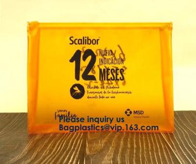 중국 주문 선전용 여자 화장용 메이크업 여행 세척 PVC 지퍼 슬라이더 포장 부대, Resealable PVC 슬라이더에 의하여 서리로 덥는 Zippe 판매용