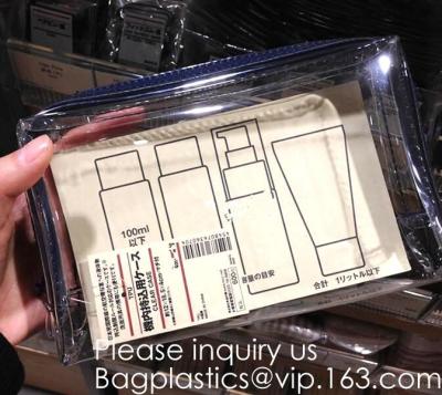 중국 슬라이더 지퍼를 가진 서리로 덥은 Pvc 문서 파일 부대, 파일을 위한 Pvc 지플락 부대 및 문서, Pvc 지플락 부대, BAGEASE, BAGPLAS 판매용