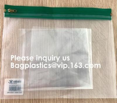 중국 금속 슬라이더 사무실 서류철 메시 공간 PVC Zip 자물쇠 문서 부대, 폴더 파일 지갑은 자물쇠 문서 부대 팩을 지퍼로 잠궜습니다 판매용