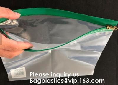 중국 금속 슬라이더 사무실 서류철 메시 공간 PVC Zip 자물쇠 문서 부대, 폴더 파일 지갑은 자물쇠 문서 부대 팩을 지퍼로 잠궜습니다 판매용