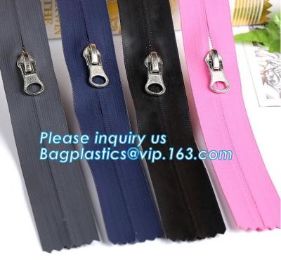 중국 반 자동 자물쇠 슬라이더 방수 지속적인 지퍼 지퍼, 5# 나일론 & 방수 지퍼 seamles를 가진 OEM 디자인 지퍼 판매용
