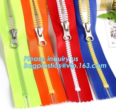 중국 반 자동 자물쇠 슬라이더 방수 지속적인 지퍼 지퍼, 5# 나일론 & 방수 지퍼 seamles를 가진 OEM 디자인 지퍼 판매용