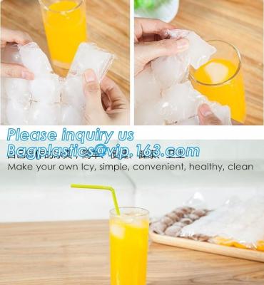 中国 主権の使い捨て可能なPeのアイス・キューブ袋を/、維坊中国取ることの容易bagplasticsからのアイス・キューブ使い捨て可能な袋整備して下さい 販売のため