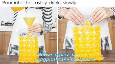 中国 主権の使い捨て可能なPeのアイス・キューブ袋を/、維坊中国取ることの容易bagplasticsからのアイス・キューブ使い捨て可能な袋整備して下さい 販売のため