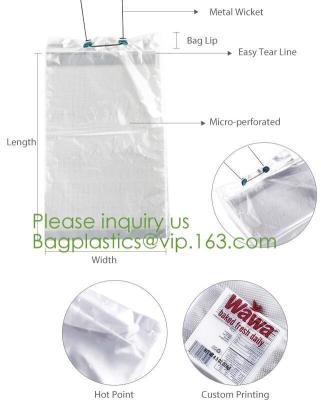 Chine Microperforation a bloqué les sacs, sac microperforated pour des fruits et légumes, packag de sandwich à bopp de triangle de Microperforation à vendre