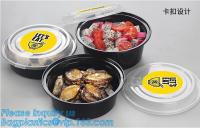 중국 500ML 1300ML 직사각형 야영 그릇 쌓을수 있는 플라스틱 상자 신선한 상자 다채로운 Microwavable 음식 저장 그릇 세트 판매용