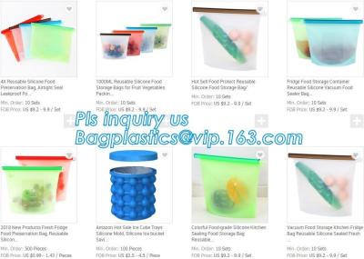 China Genios herméticos reutilizables del hielo del silicón, cubo de hielo del silicón de los genios del fabricante del cubo de hielo el cubo de hielo revolucionario del ahorro de espacio M en venta