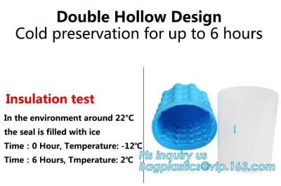 China el silicón de encargo de los genios del fabricante del cubo de hielo del silicón del cubo de hielo, fábrica del barware vende el silicón inflable i del champán de la cerveza del vino en venta