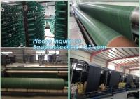 Cina panno dell'ombra della serra, parasole, maglia uv del parasole di verde di trattamento, rete di sicurezza knited, weedmat tessuto, tasso dell'anti-ombra dell'HDPE in vendita