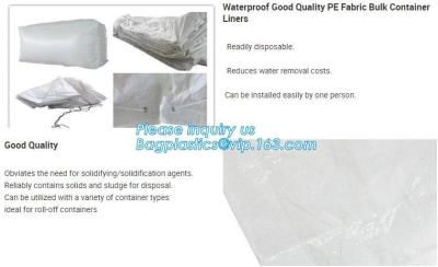 중국 열려있는 최고 졸라매는 끈 10 밀 Dumpster 콘테이너 강선, 졸라매는 끈 열려있는 정상 6개 밀 Dumpster 콘테이너 강선, BAGEASE PAC 판매용