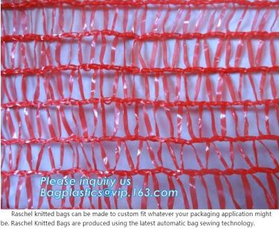 중국 레몬 raschel 메시를 포장하는 신제품은 졸라매는 끈을 가진 판매, HDPE raschel 메시 부대와 손잡이, bagplastics, pac를 위해 자루에 넣습니다 판매용