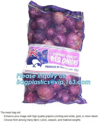 중국 레몬 raschel 메시를 포장하는 신제품은 졸라매는 끈을 가진 판매, HDPE raschel 메시 부대와 손잡이, bagplastics, pac를 위해 자루에 넣습니다 판매용