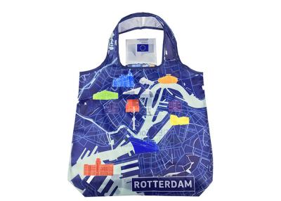 Cina Borsa di totalizzatore piegante di 13*13 cm, sacchetti della spesa pieganti riutilizzabili con stampa del trasferimento di calore in vendita