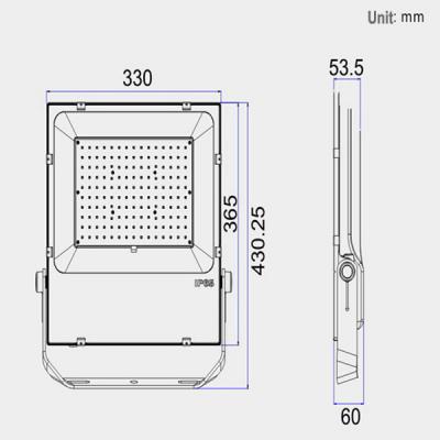 Cina Luce di inondazione all'aperto di sicurezza LED SMD che accende 150 watt 15000lm per il parcheggio/giardini in vendita