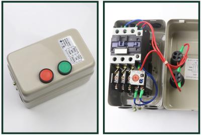 China Built - In Magnetic Motor Starter Overload Protection For Air Compressor Start for sale