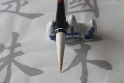 Cina Penne cinese della spazzola di calligrafia della scrittura tradizionale dimensione di 0.7.Cm x di 27 in vendita