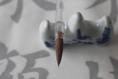 China Cepillo chino de la caligrafía del pelo de la cabra y de la comadreja para escribir y pintar en venta