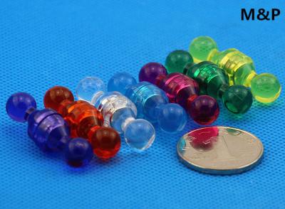 China Ímãs plásticos coloridos claros do Pin do impulso, cilindro/ímãs pequenos neodímio do anel à venda